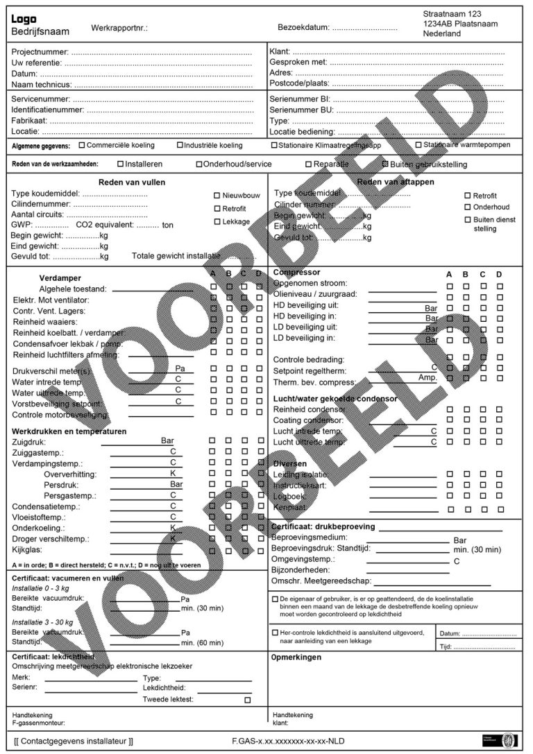 Wat is een Inbedrijfstelling-formulier en waarom is dit zo belangrijk ...