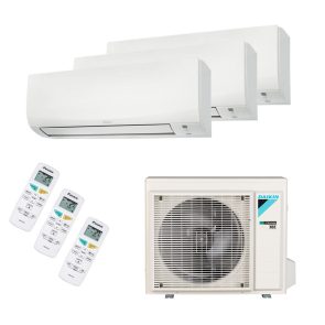 Daikin Sensira CTXF25C (2x) + CTXF35C + 3MXF52A totaalpakket (Nu met gratis WiFi) - Airco Webwinkel